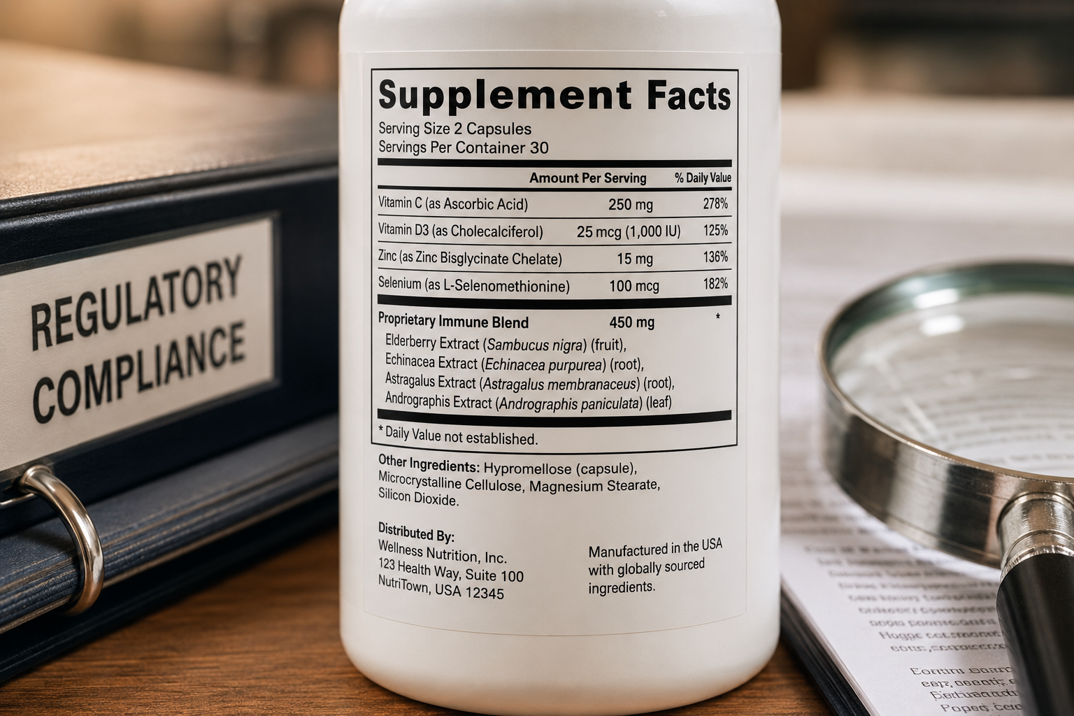 Dietary Supplement Labeling Guide: FDA Requirements