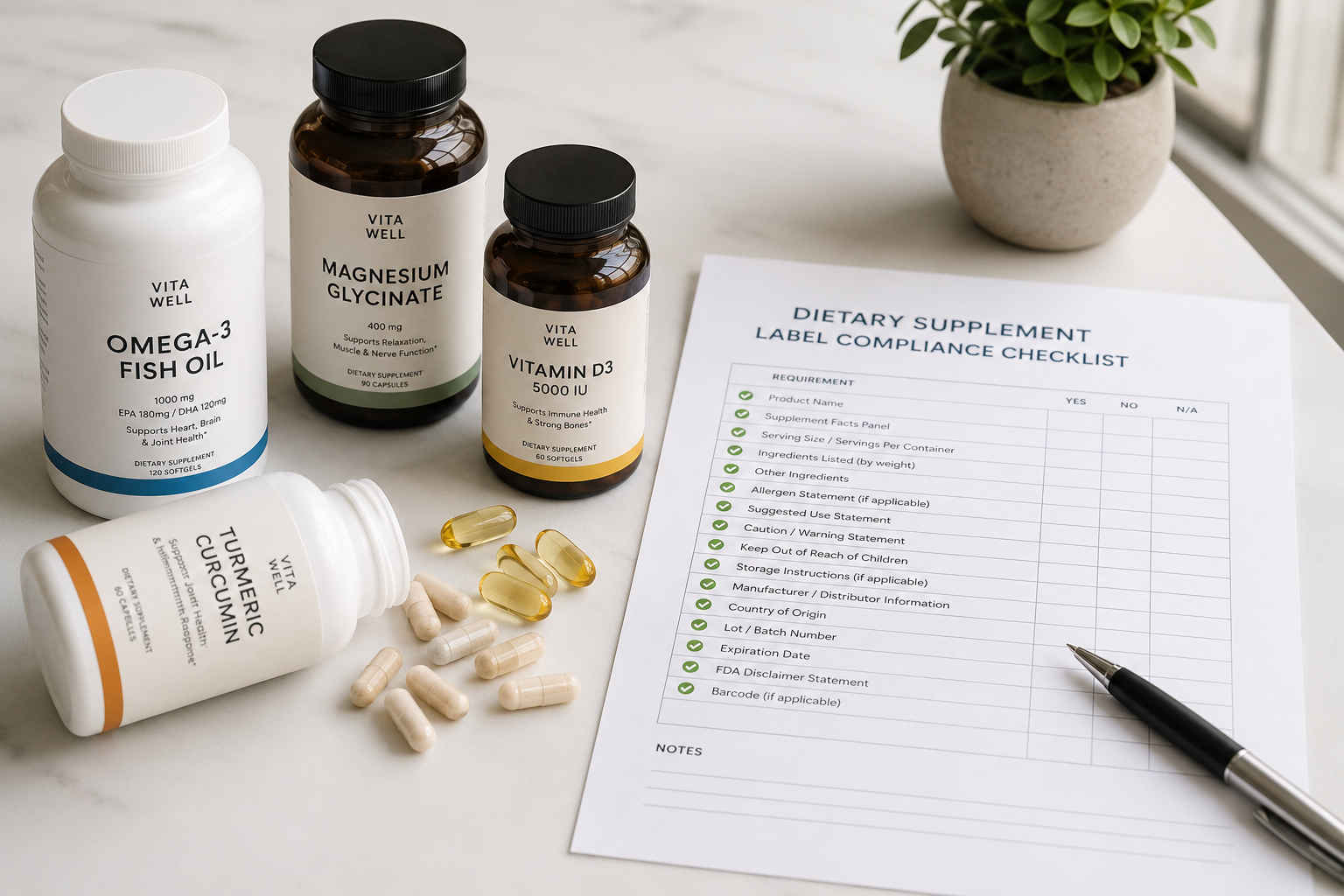 Dietary Supplement Labeling Guide: FDA Requirements